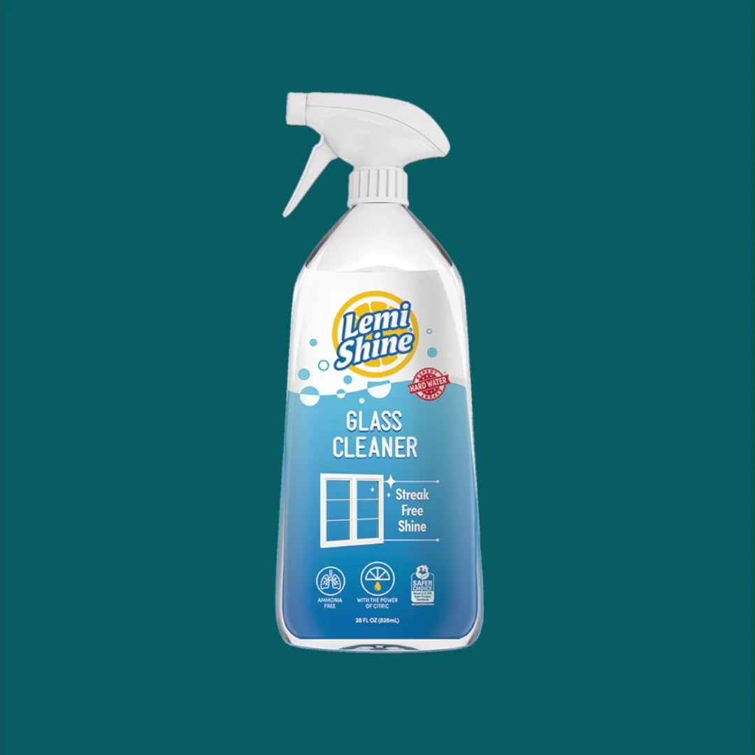 Glass + Surface Cleaner | Powerful Citric Acid | Lem...